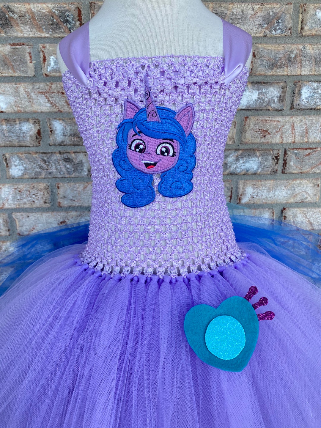 Izzy Moonbow Inspired Tutu Dress, My Little Inspired Tutu Dress - Izzy ...