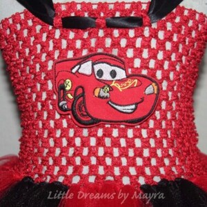 Cars Inspired Tutu Dress, Super Hero Inspired Birthday Party Outfit ...