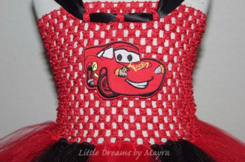 Cars Inspired Tutu Dress, Super Hero Inspired Birthday Party Outfit ...