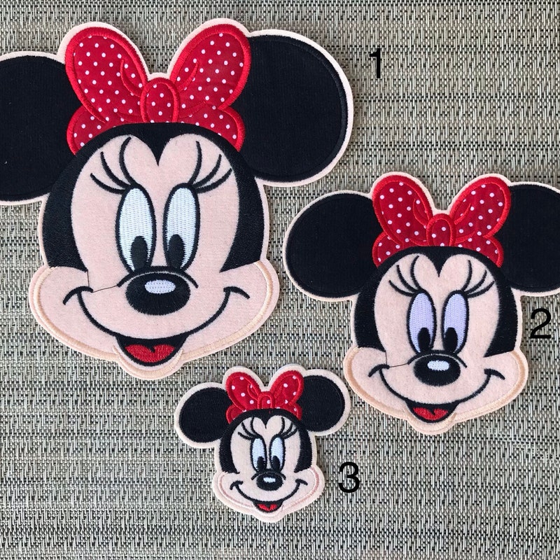 Minnie Mouse Iron On - Etsy