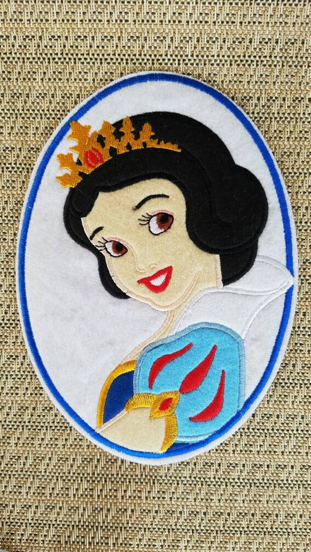 Princess Snow White Patch Inspired, Snow White Iron on Inspired Patch ...