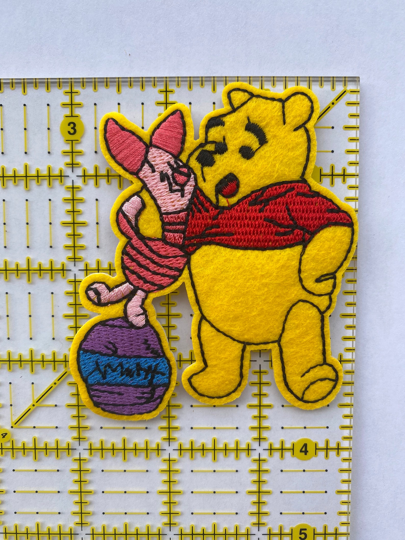 Winnie the Pooh and Friends Inspired Patch Eeyore Large Iron - Etsy