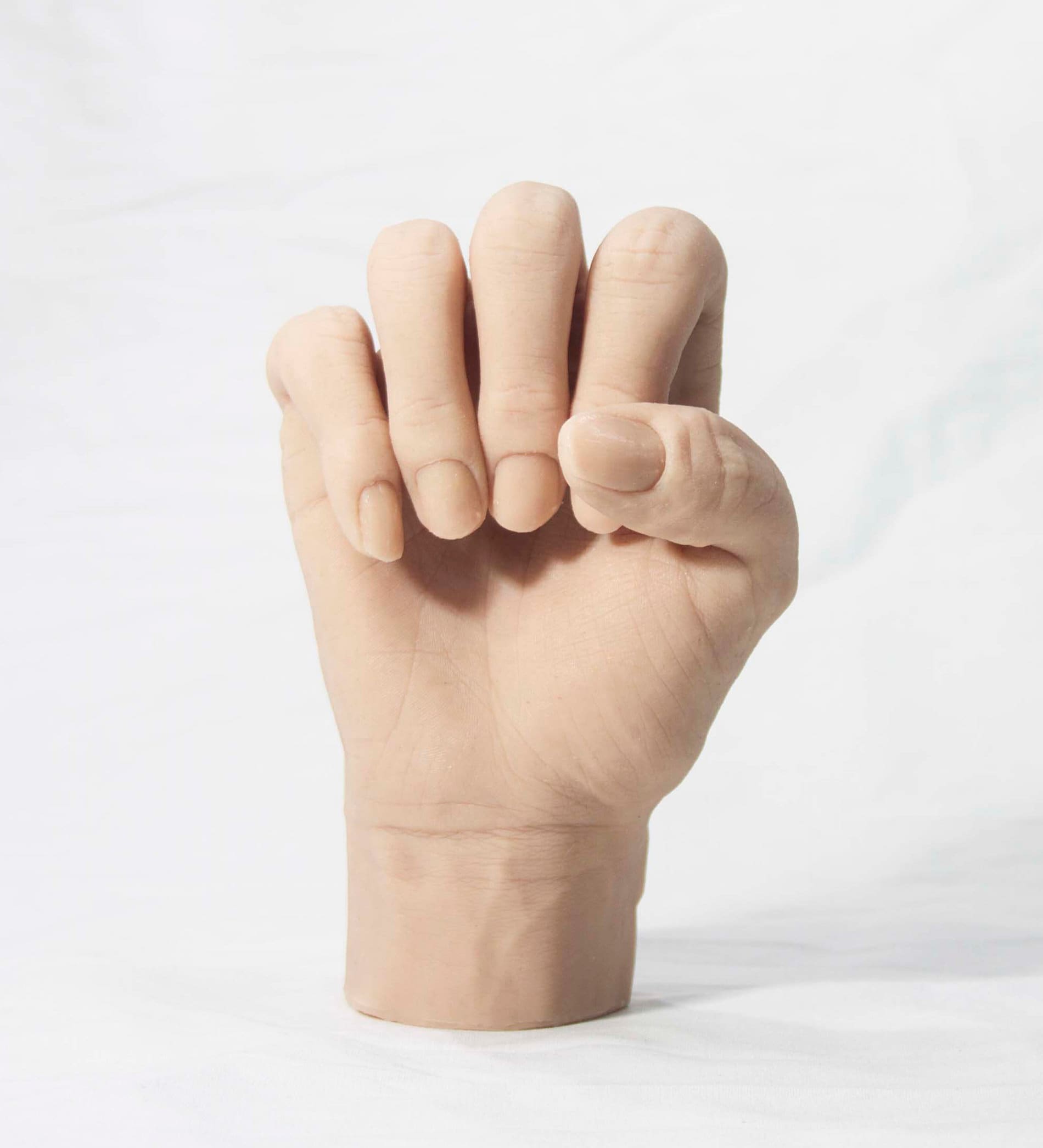 Pose-able Right Female Silicone Mannequin Hand - Display Model Prop ...