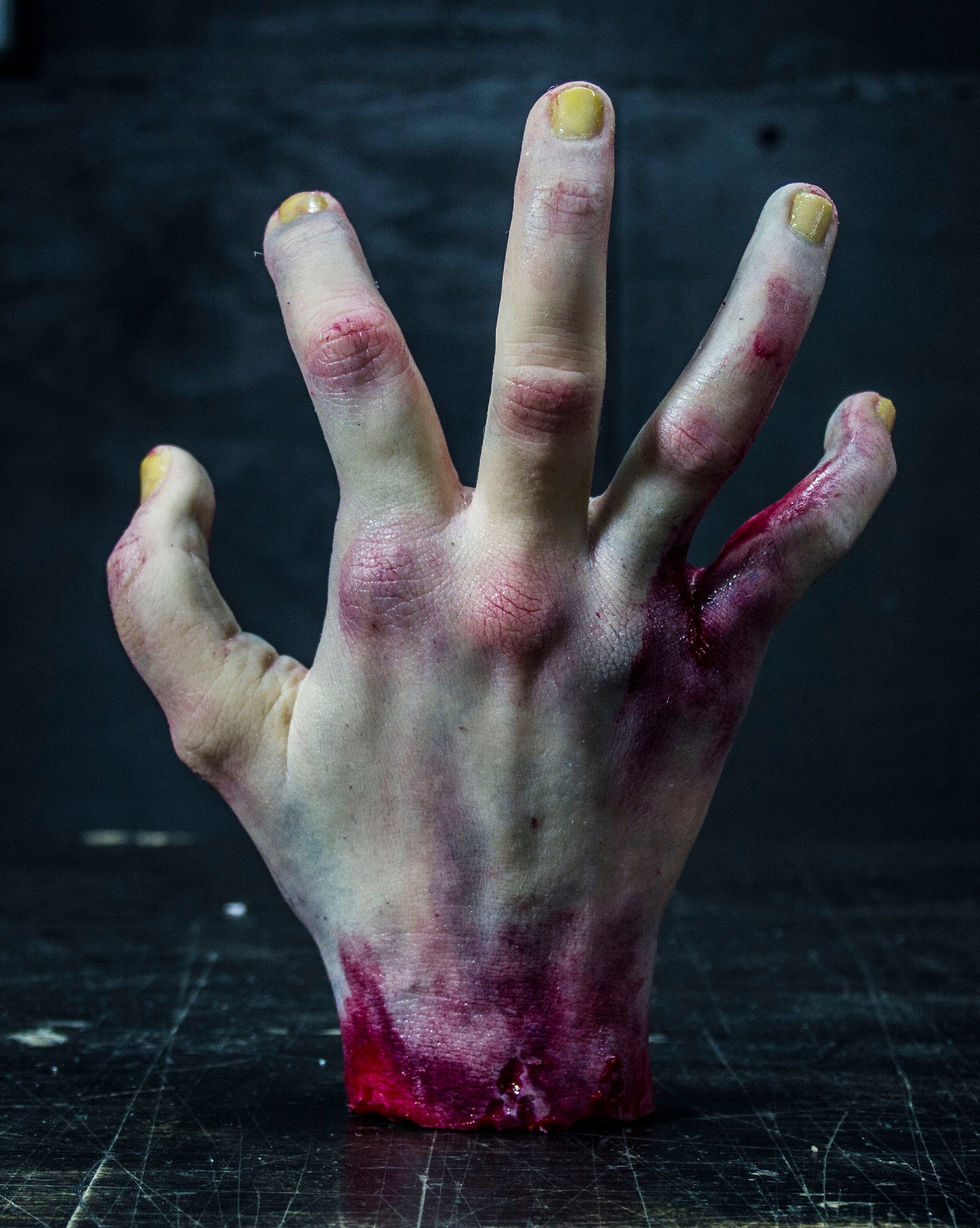 Pose-able Silicone Severed Hand Male Right Display Prop - Etsy