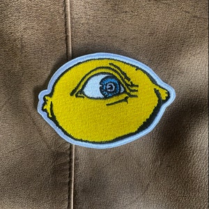 The All Seeing Lemon Iron on Patch - Etsy