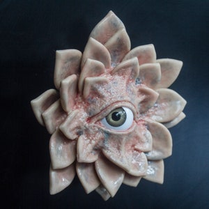 The All Seeing Flesh Flower - Etsy