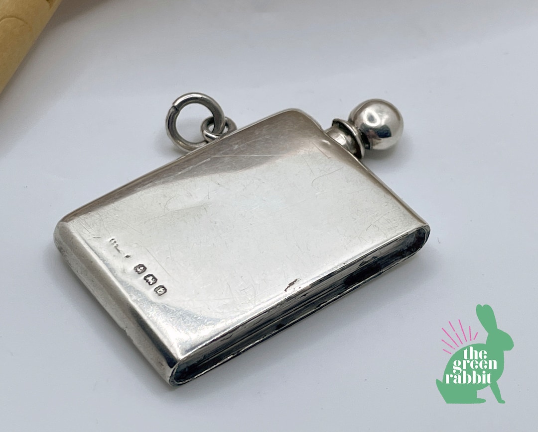 Antique Silver Permanent Match Lighter - Etsy