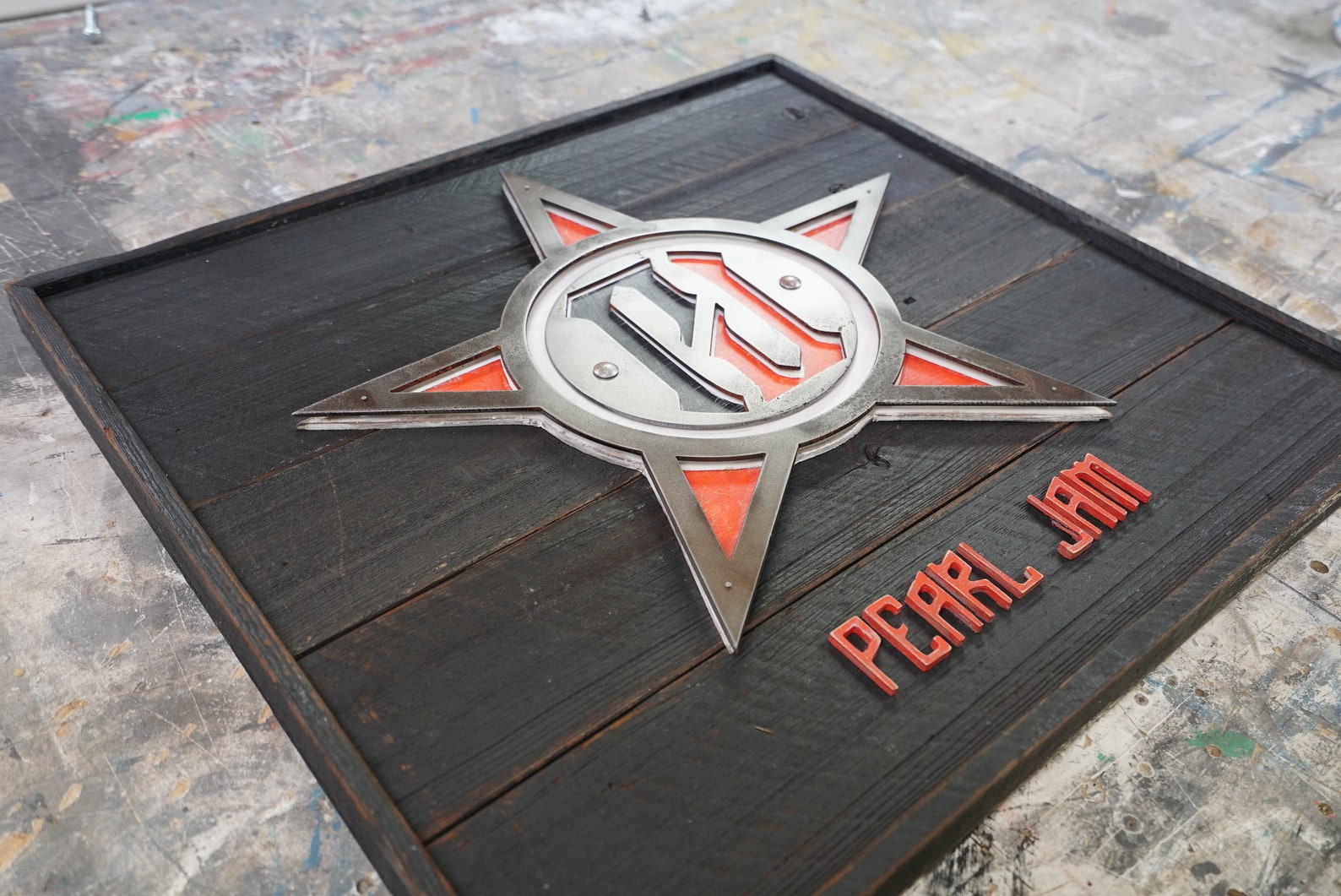 Made to Order Wood Signs and Art. Custom Made Flags Logo Sign - Etsy