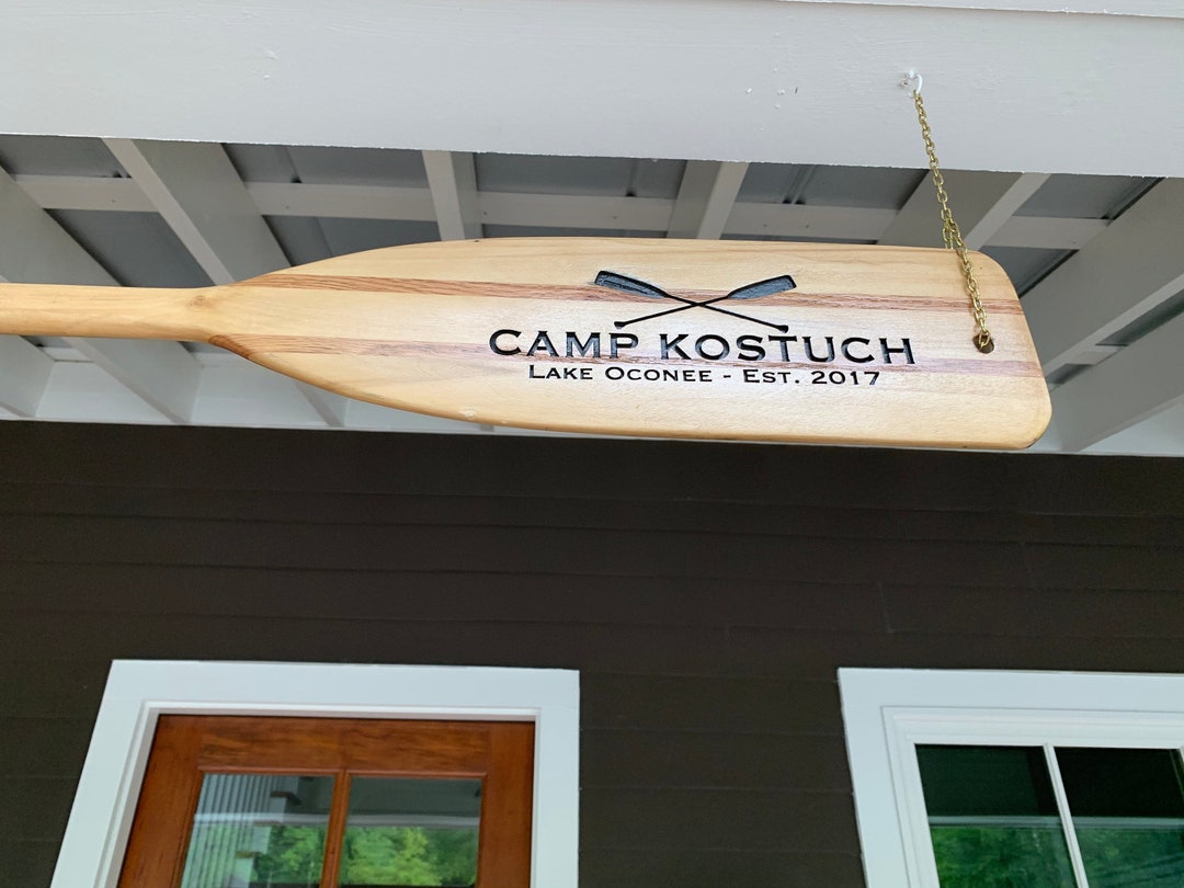 Custom Engraved Canoe Paddles. Engrave Your Logo, Lake or Your Cabin or ...