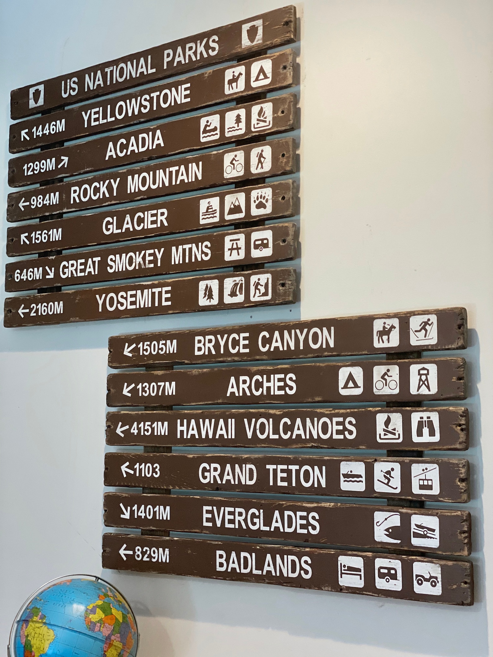 National Park Rustic Wood Signs. Design Your Own Park Sign - Etsy