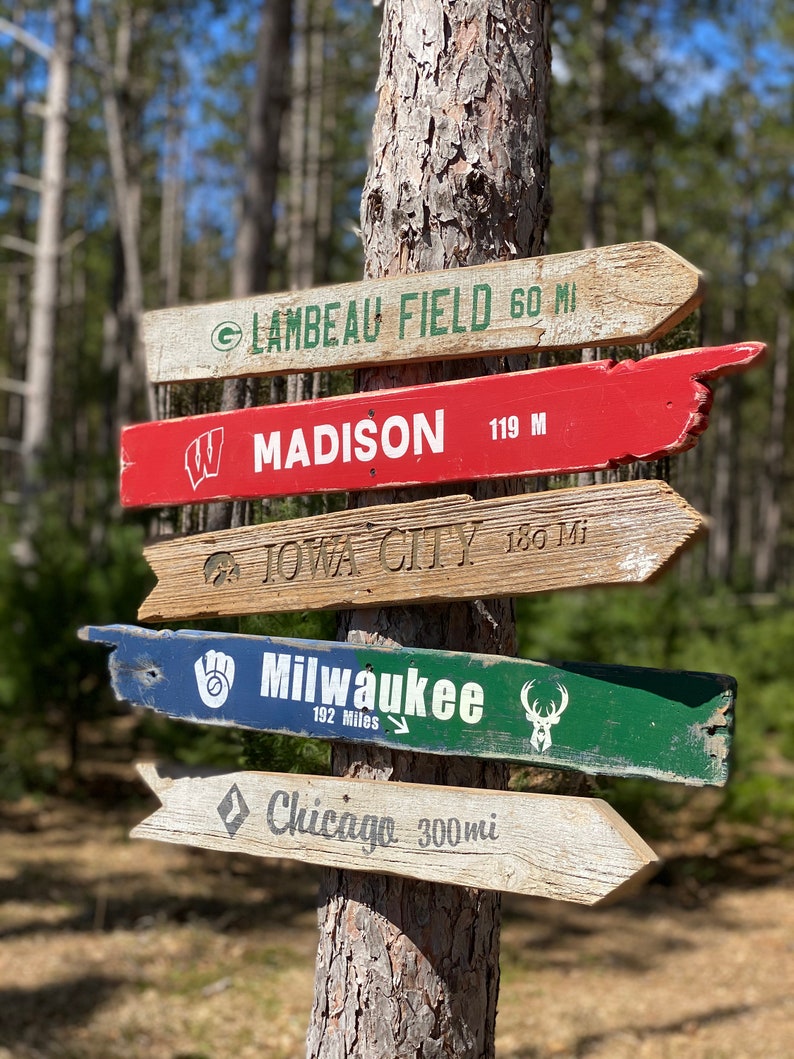 Personalized Directional Signs. Custom Made Destination Signs. - Etsy