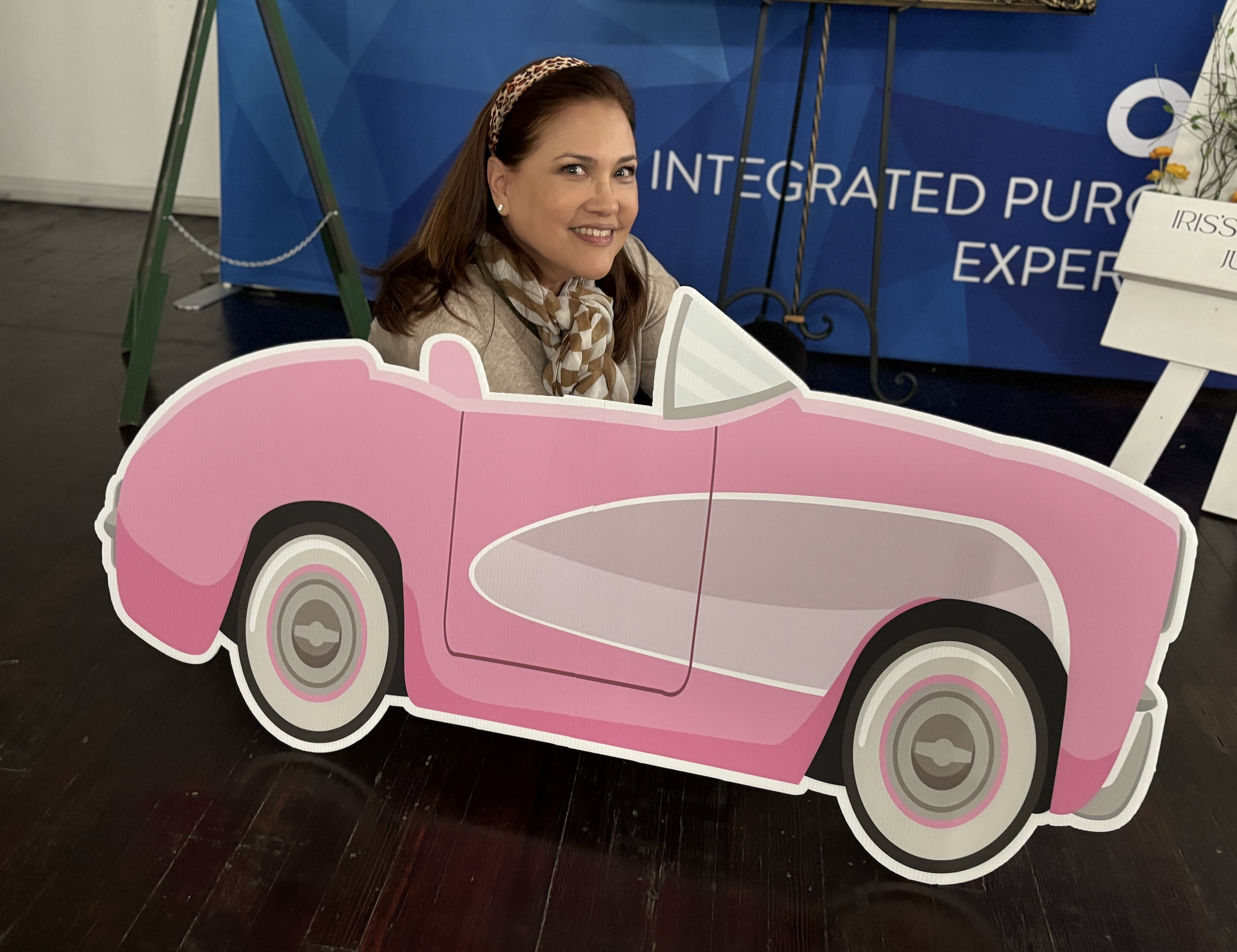 Cute Barbie Car Cutout, Big Decor Car, Car Cutout, Pink Car, Sport Car ...