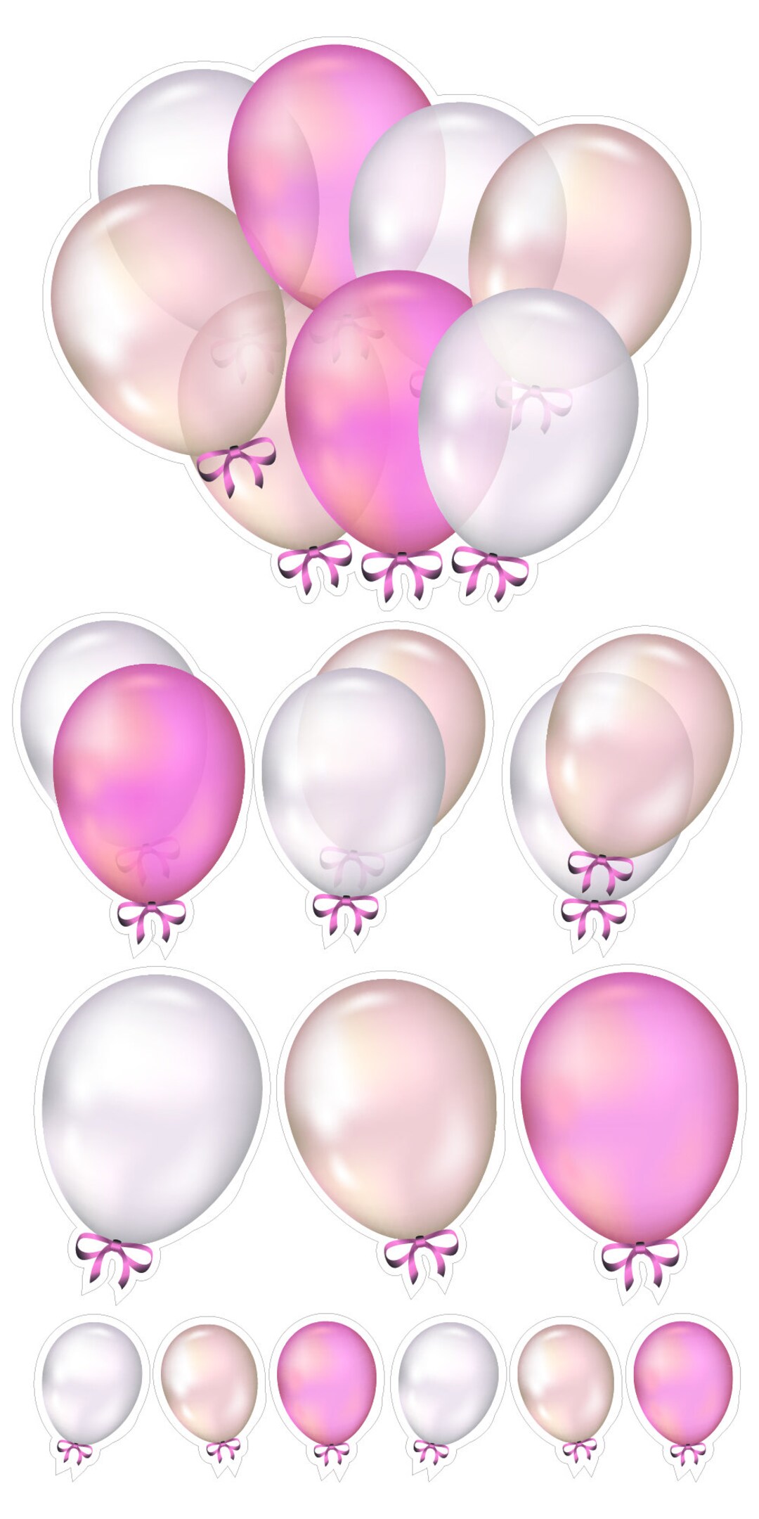 Balloon Cutouts | 13 Pcs - Etsy