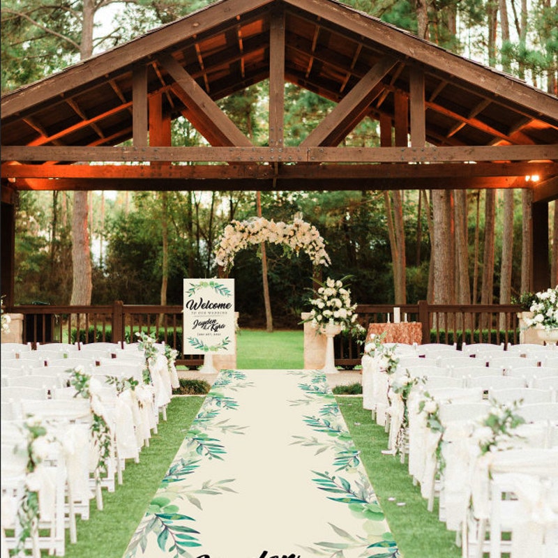 Rustic Aisle Runner - Etsy