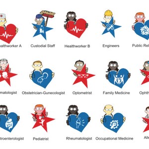 HUGE "heroes Work Here" Yard Sign | Healthcare Hero Lawn Sign ...