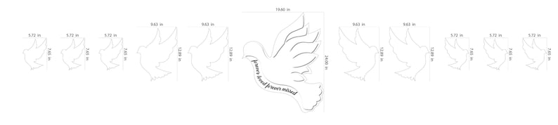 White Dove Funeral Yard Sign & Memorial Lawn Decorations | Funeral ...