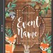 Woodland Animals Party Invitation Sign Decor Birthday - Etsy
