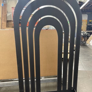 Rainbow Arch Backdrop 4x8. Ballon Wall Backdrop, Arch Backdrop - Etsy