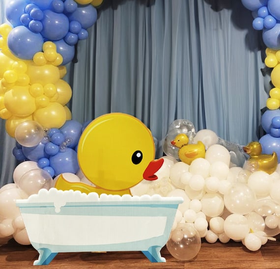 Rubber Ducky Baby Shower Tub Welcome Baby Kaycen!!! Inflatable Duck