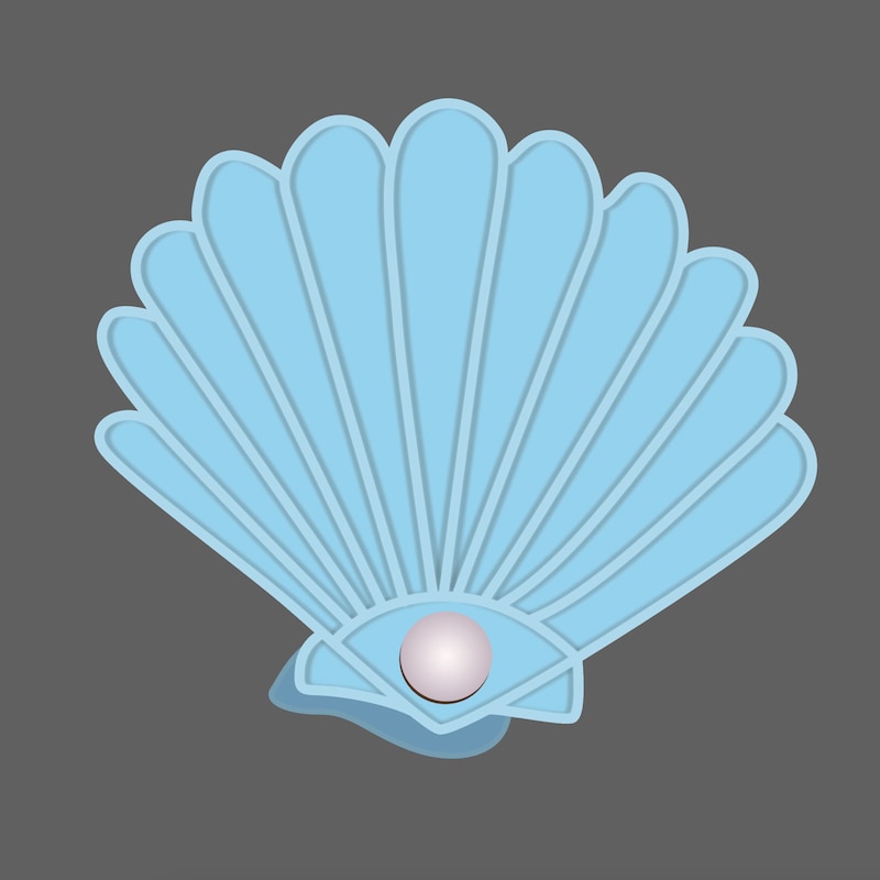 Clam Shell Prop - Etsy