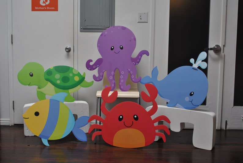 Sea Creature Party Decorations | Under the Sea Theme - Etsy