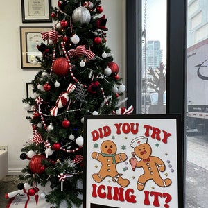 A Gingerbread Doctor's Office Sign is the Perfect Christmas Gift ...