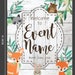Woodland Animals Party Invitation Sign Decor Birthday - Etsy