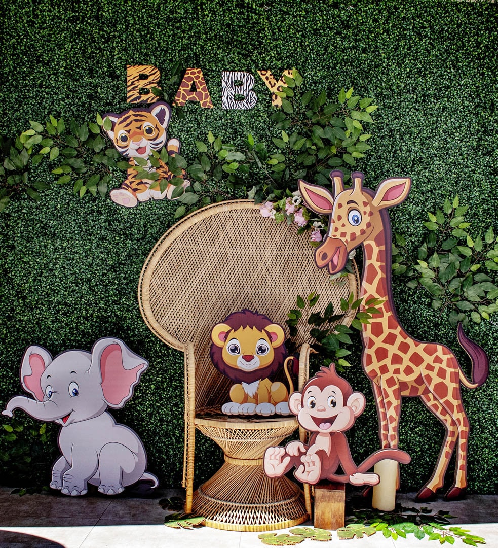 Safari Decor Kit Safari Birthday Theme Kit Safari Animals - Etsy