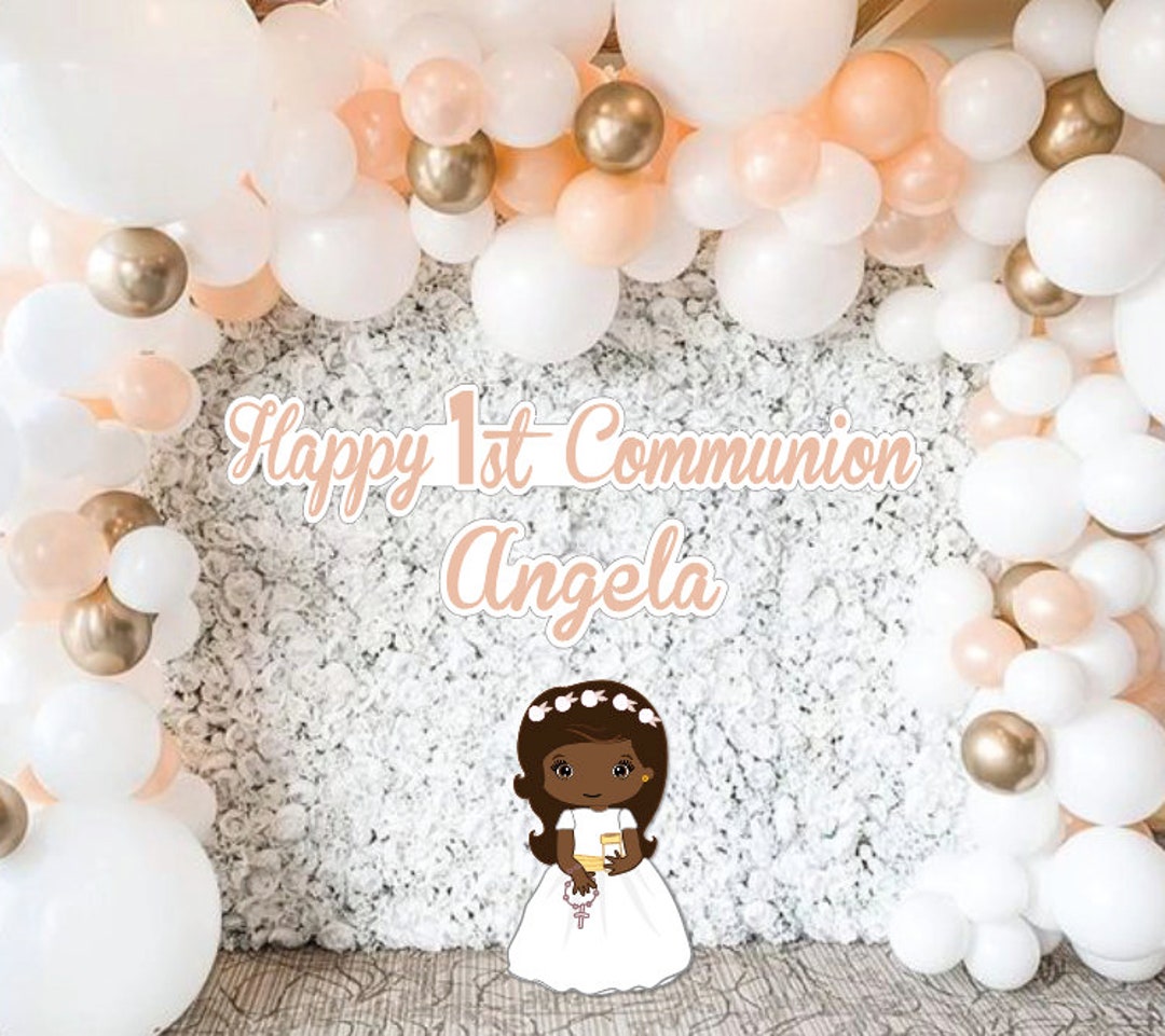 Happy 1st Communion Custom Cutouts - Etsy