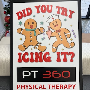 A Gingerbread Doctor's Office Sign is the Perfect Christmas Gift ...