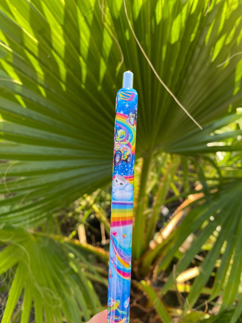 Cute Personalized Pen | Lisa Frank Inspired Pen | Aliens | Rainbows ...