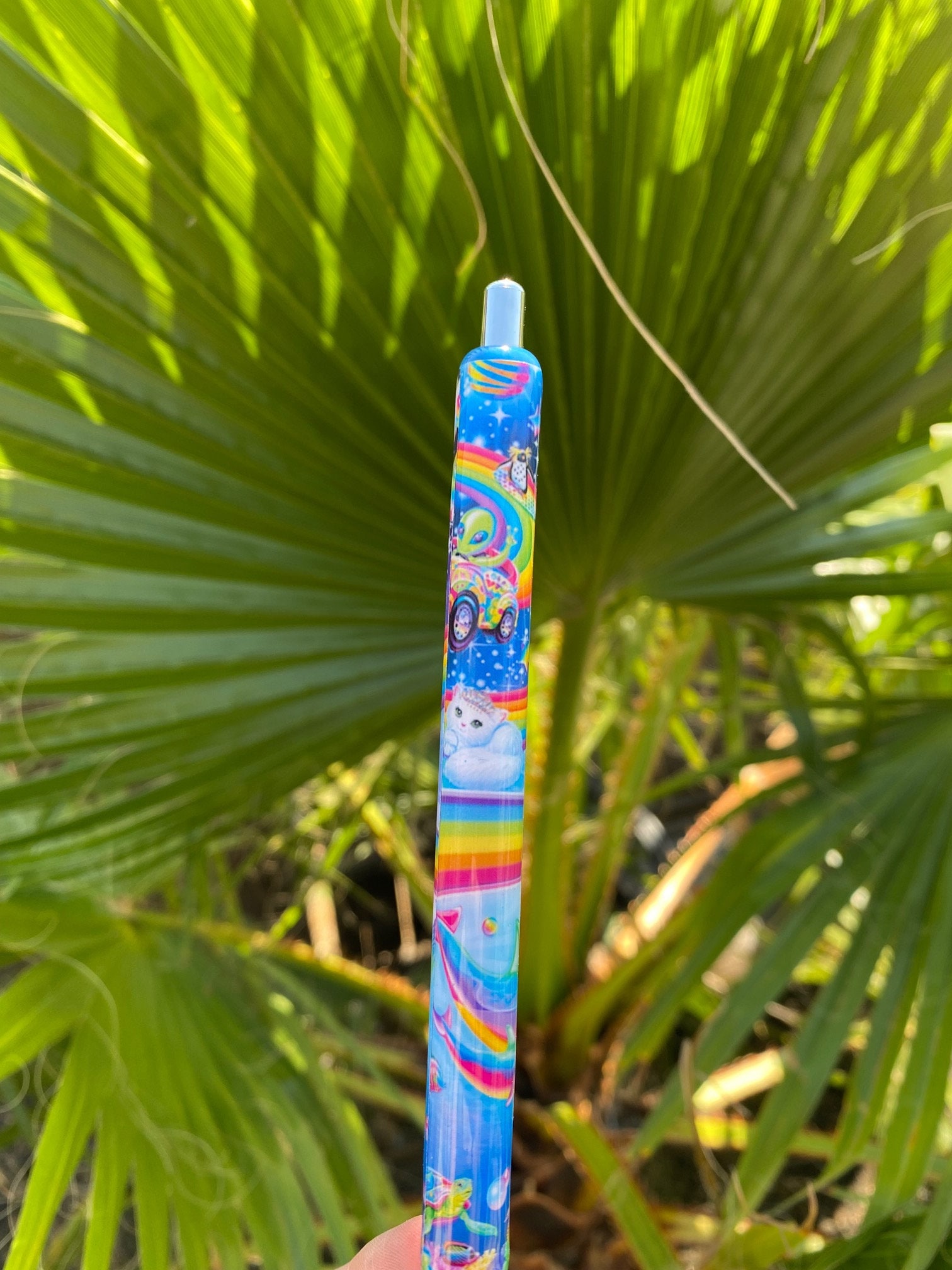 Cute Personalized Pen | Lisa Frank Inspired Pen | Aliens | Rainbows ...