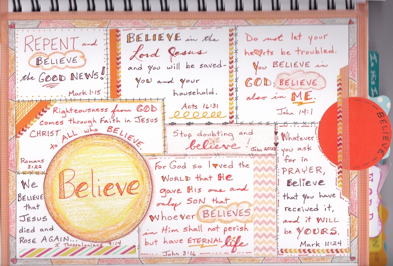 CIRCLE Template for Bible Quilt® Journal - Etsy Canada