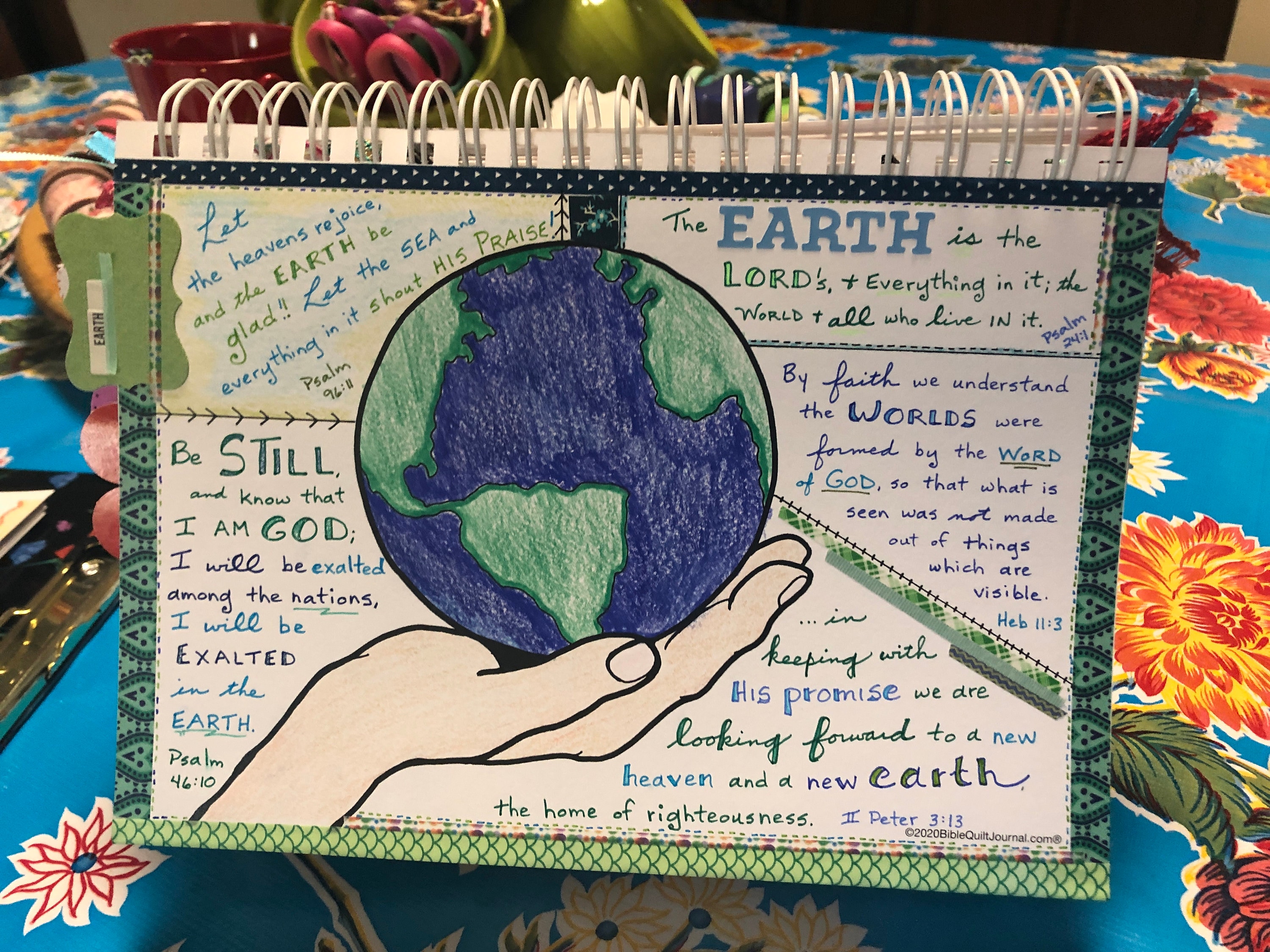 World in His Hands Template Set - Etsy