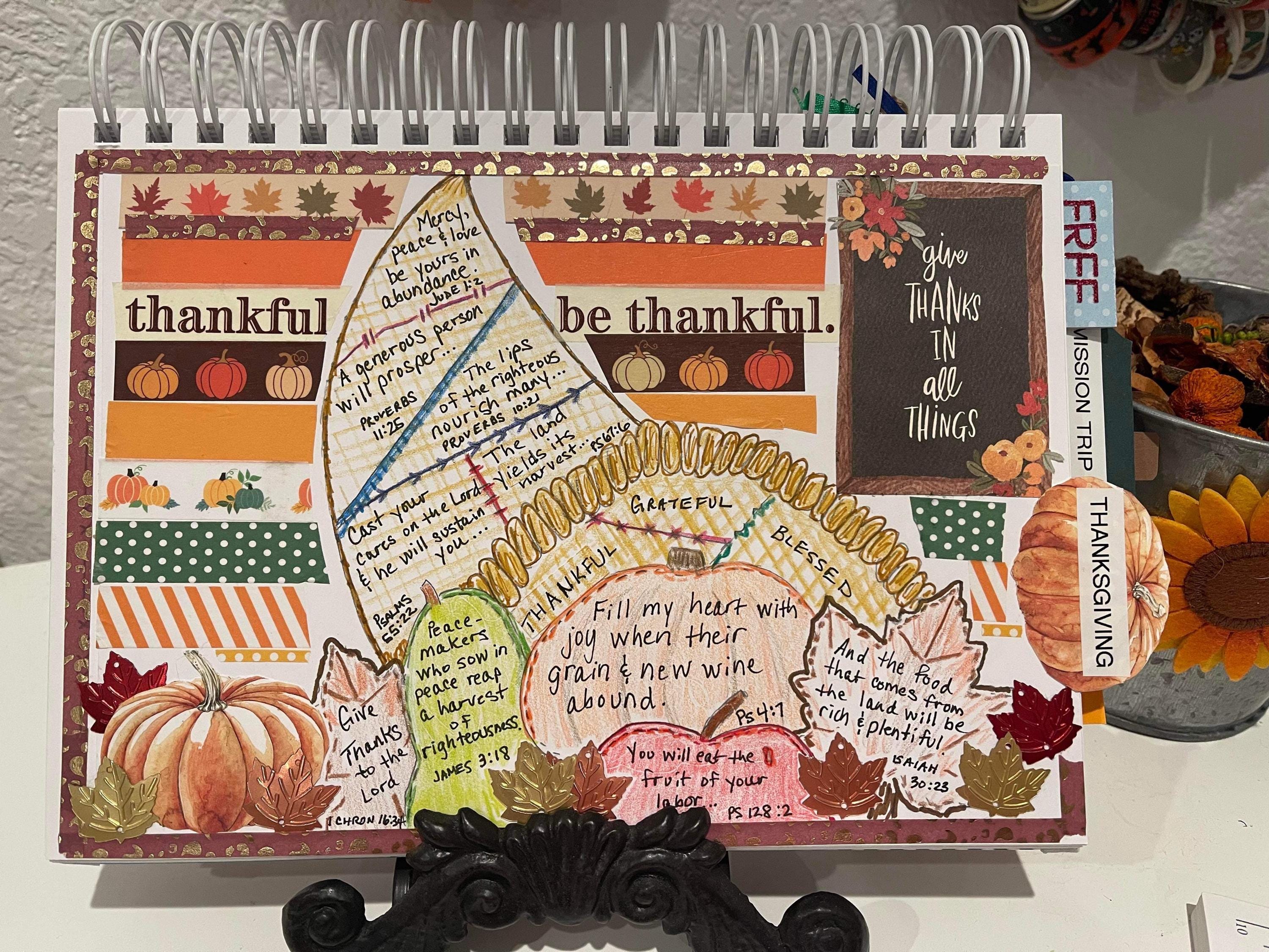 Cornucopia Printable Template - Etsy