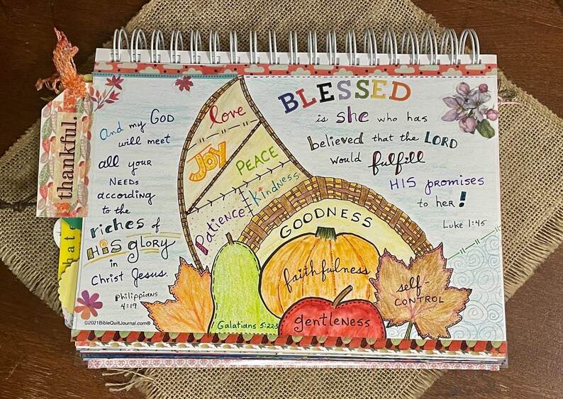 Cornucopia Printable Template - Etsy