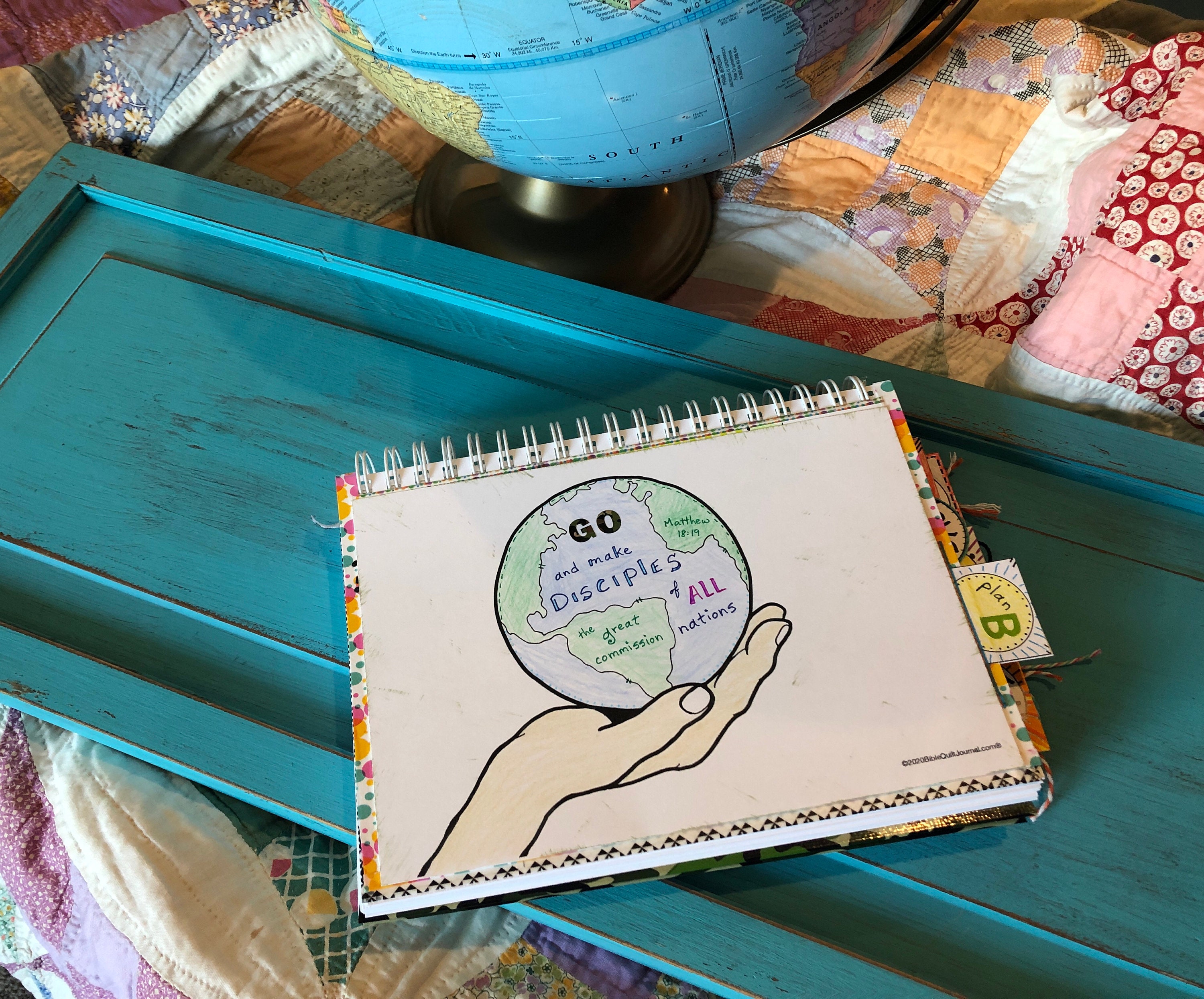 World in His Hands Template Set - Etsy