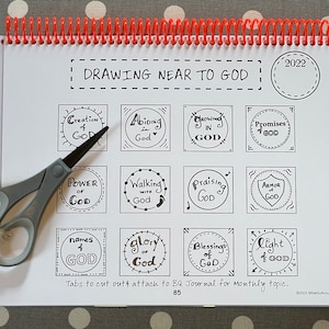 Drawing Near to God Monthly Bible Quilt Journal - Etsy