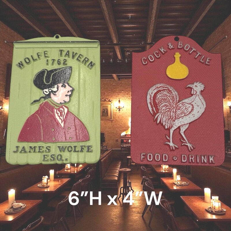 Colonial Tavern Sign - Etsy