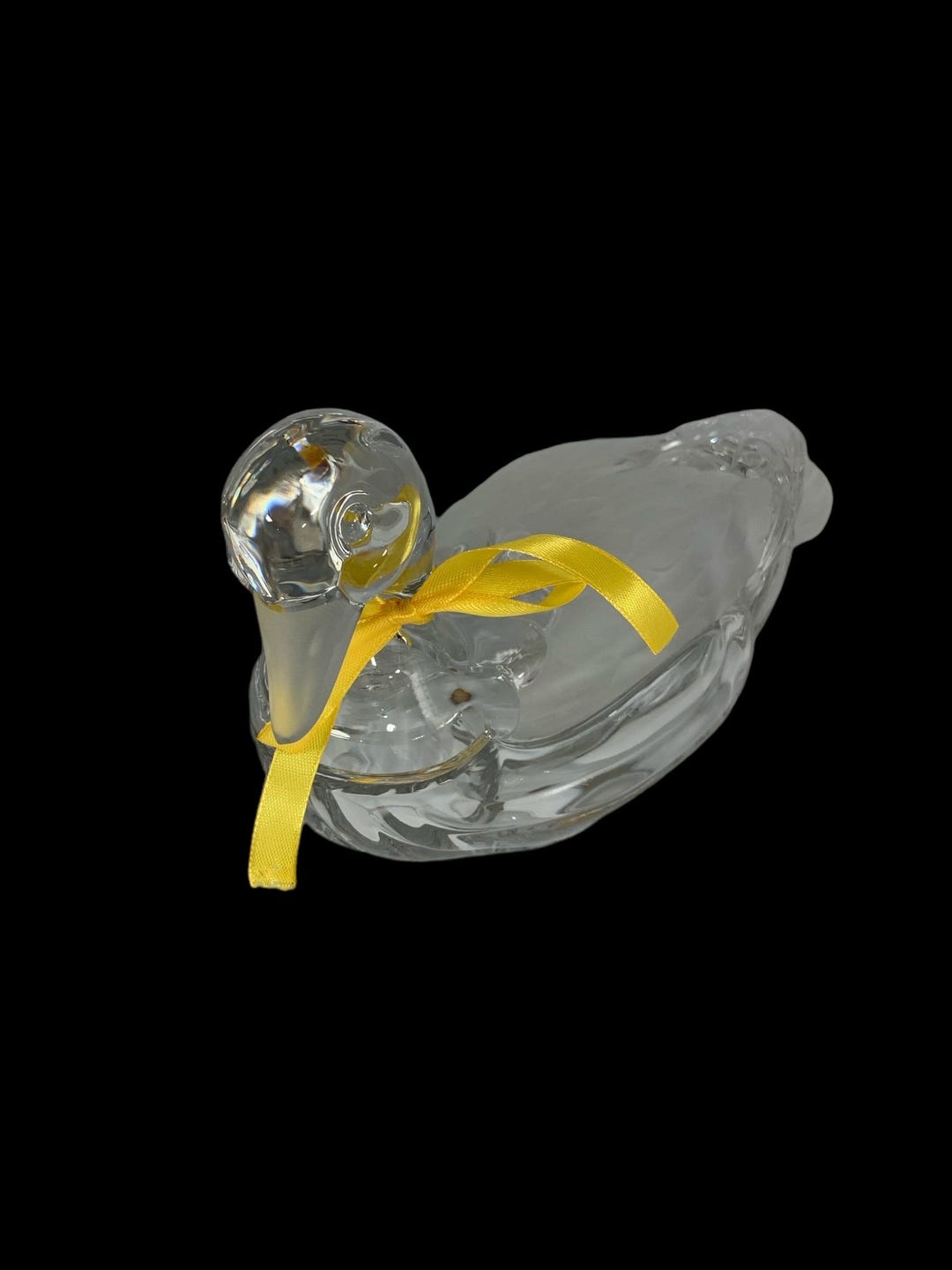 Duck Lead Crystal Candy Dish - Etsy