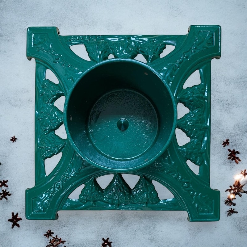 Cast Iron Tree Stand - Etsy