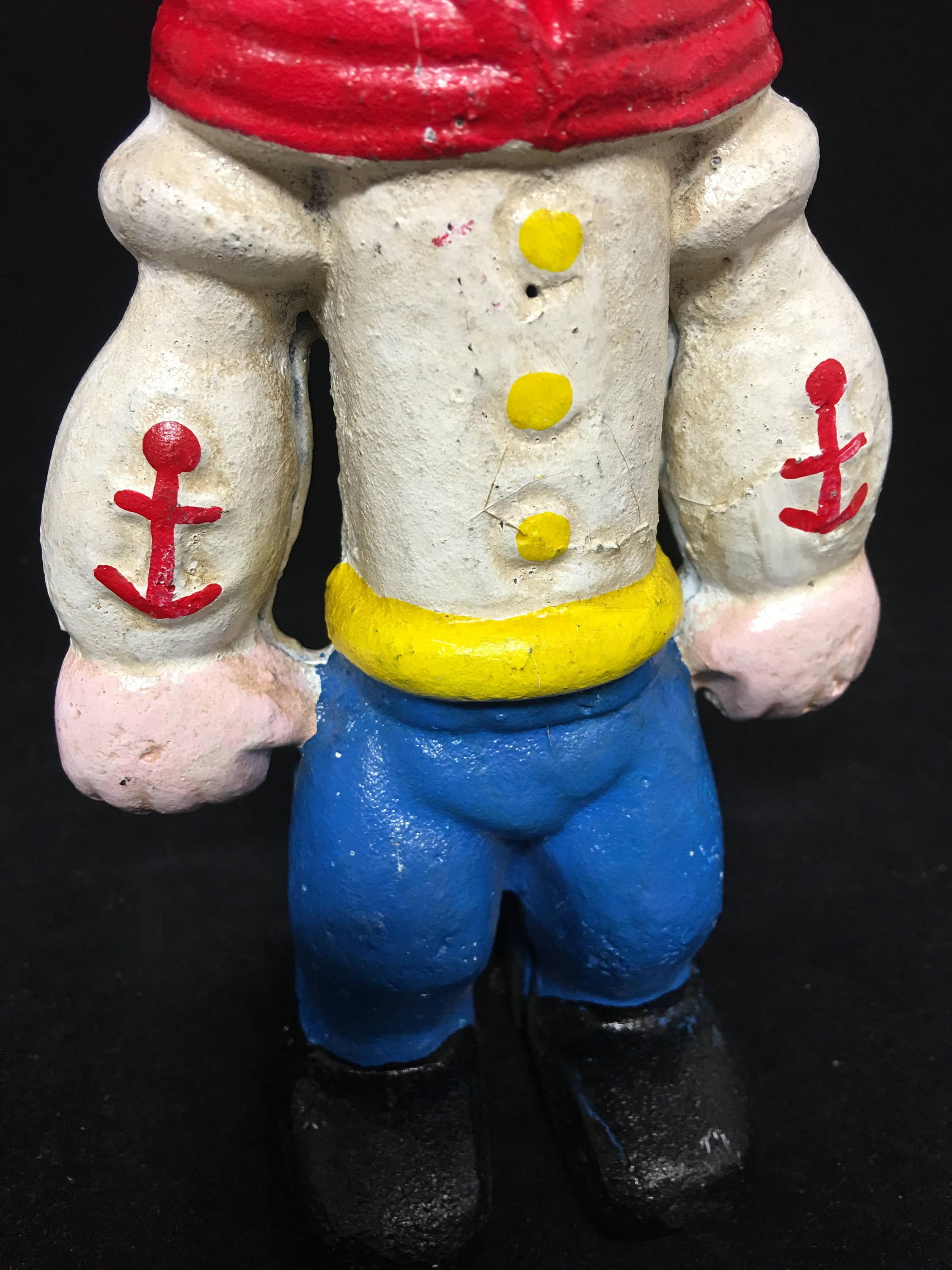 Popeye Cast Iron Penny Bank