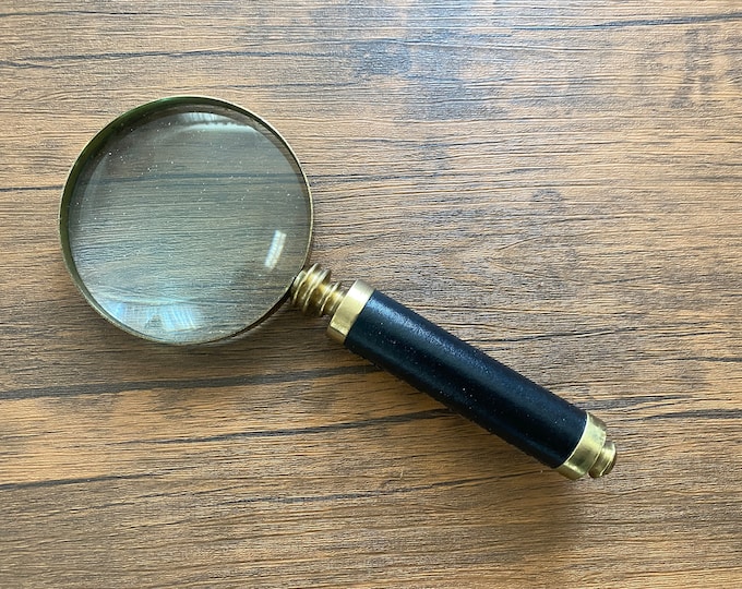 Large Vintage Magnifying Glass - Etsy