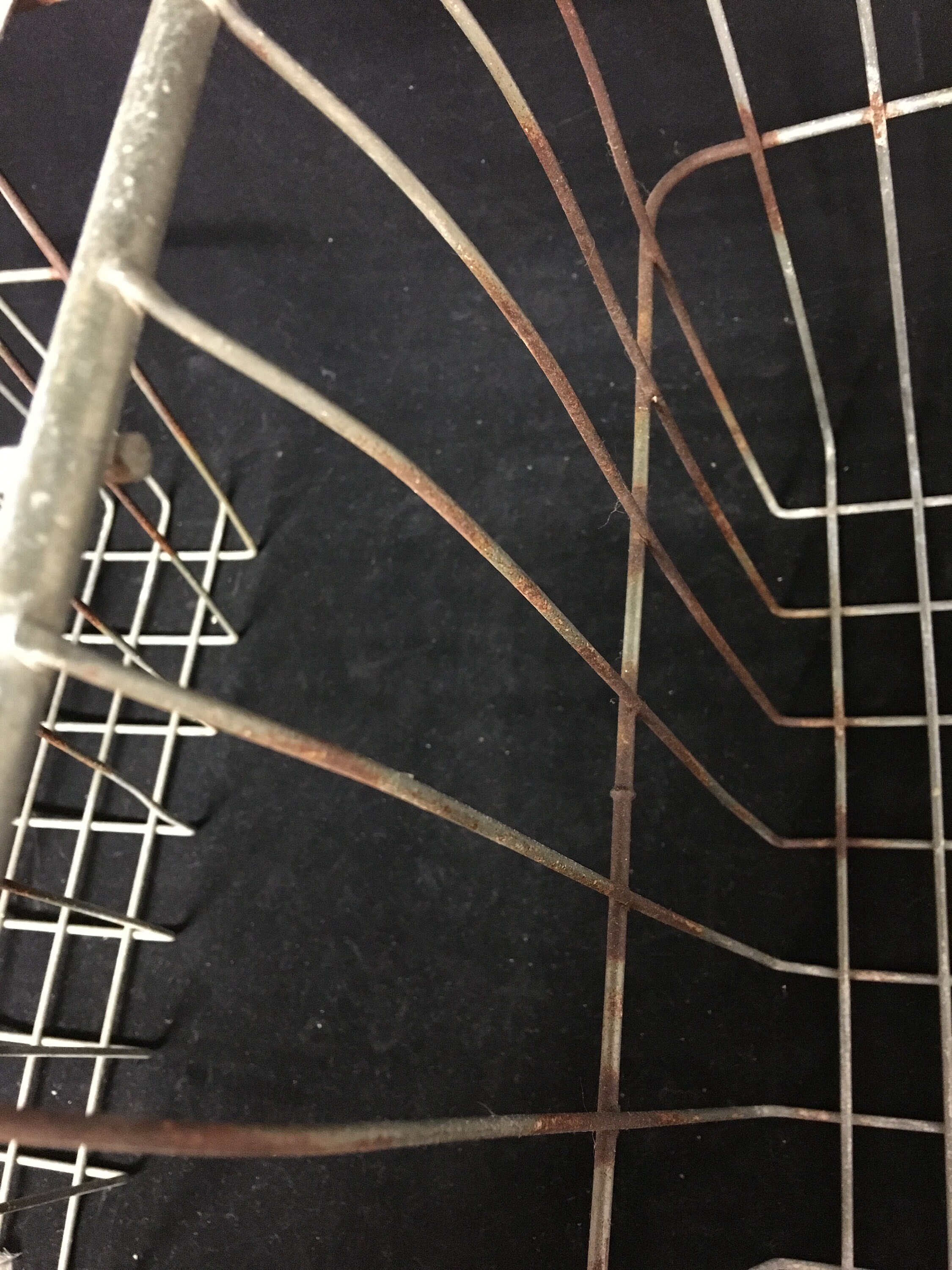 Vintage Wire Bicycle Pannier