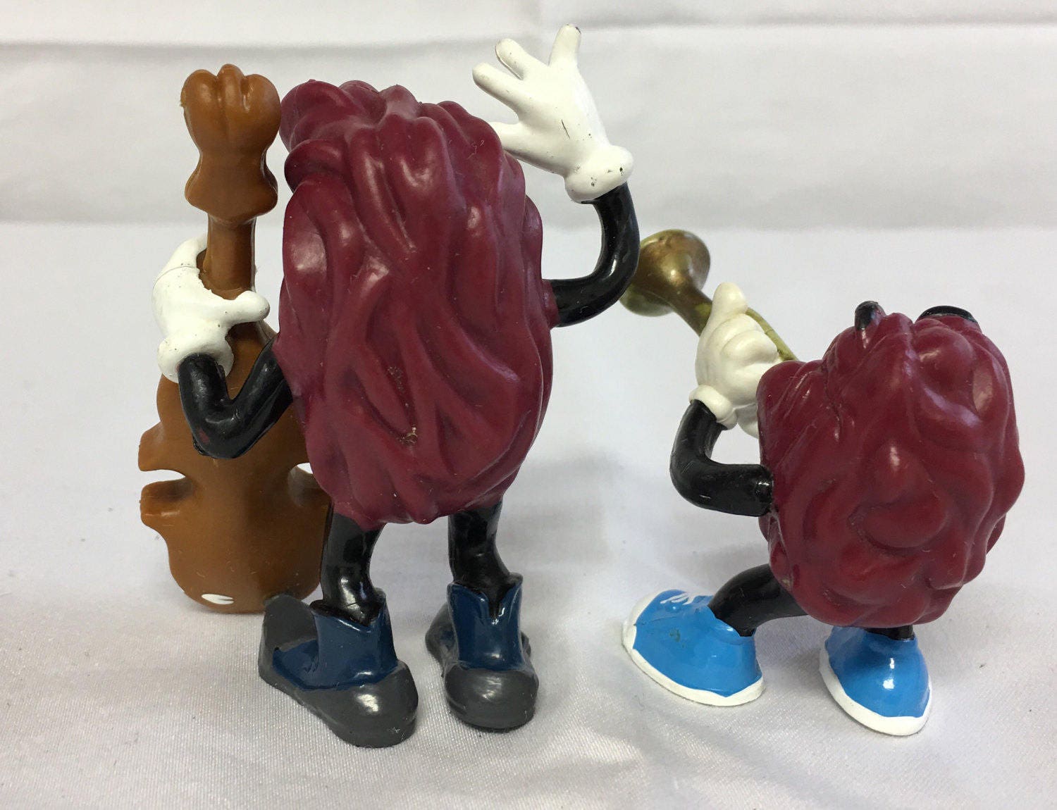 Vintage Collectible California Raisin Men Figures