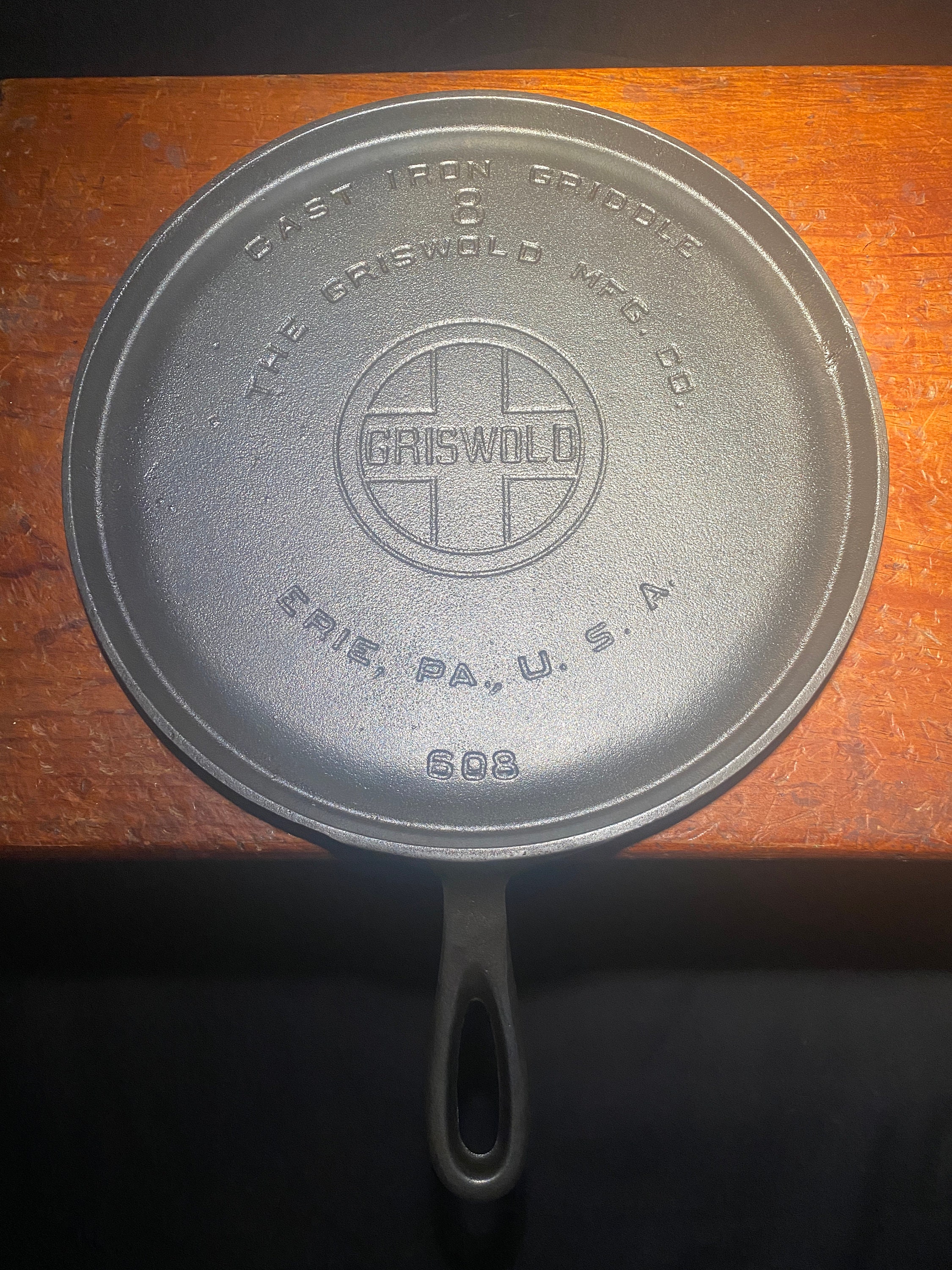 Griswold 8 Griddle