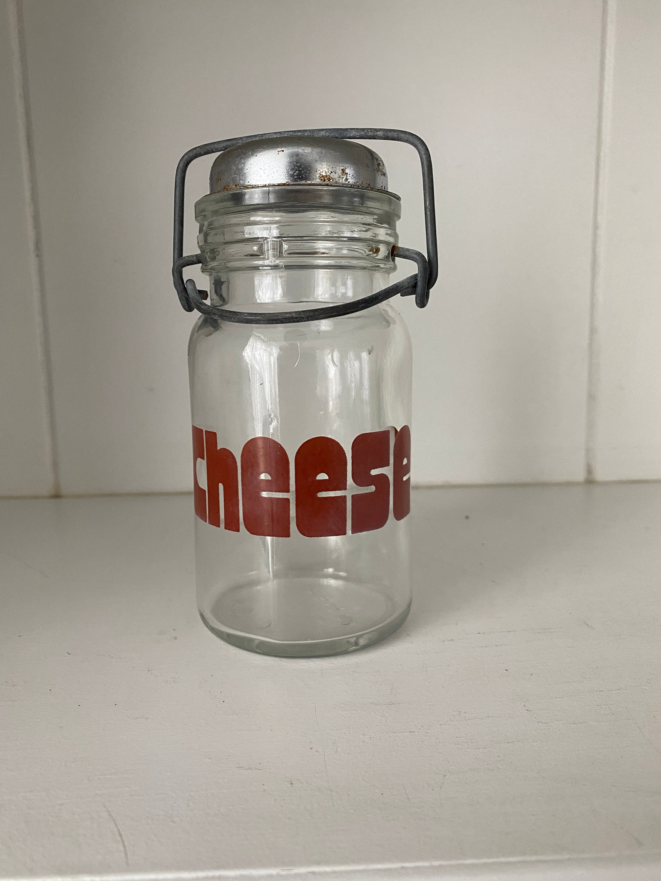 Retro Cheese Shaker Vintage Wheaton Glass