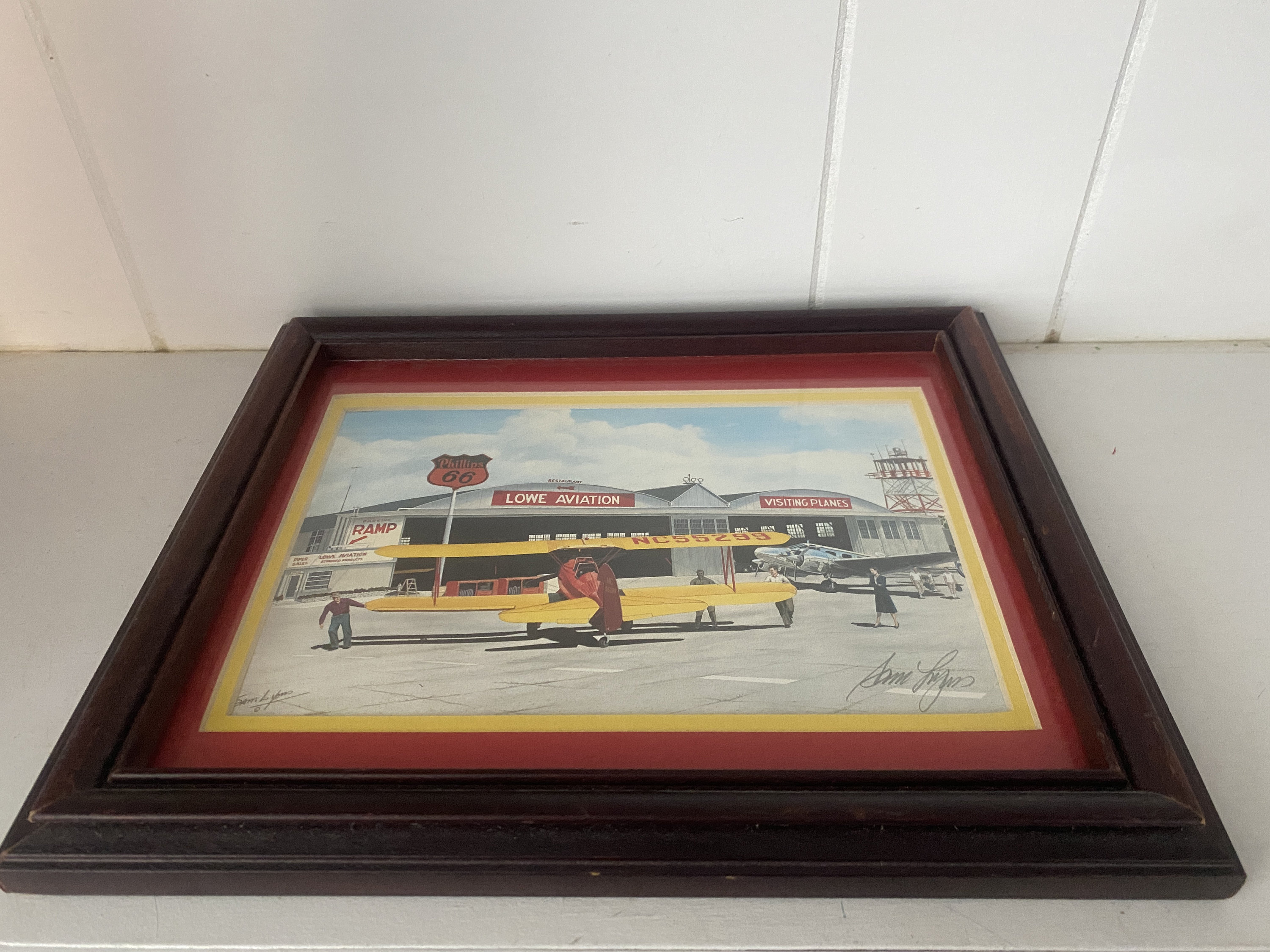 Airplane Art Sam Lyons Vintage Aviation Print