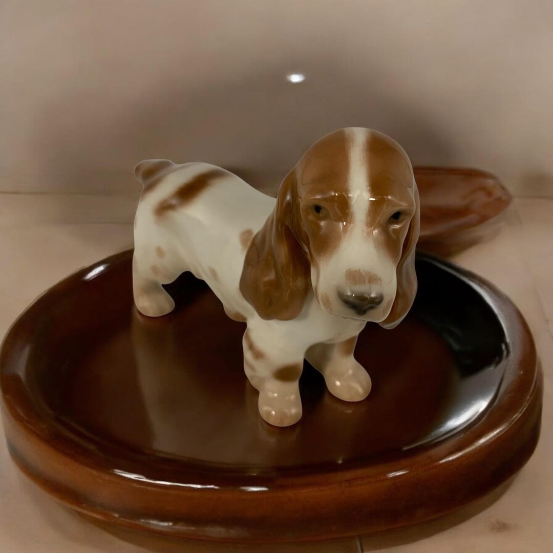 Miniature, Bing & Grondahl Cocker Spaniel With Original Maker's Mark ...