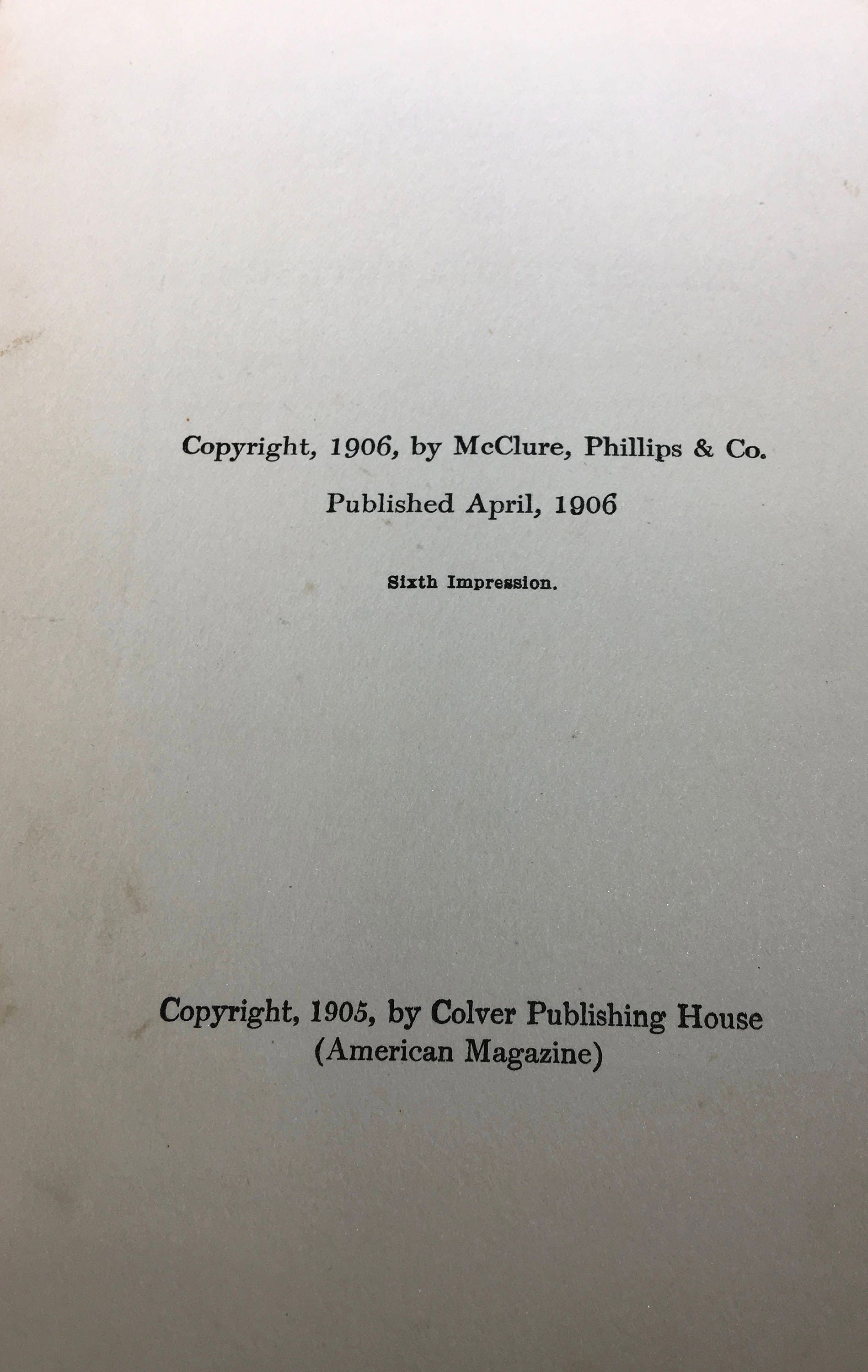 Am. Classic Book, Pigs is Pigs by Ellis Parker Butler 1906, Sixth ...